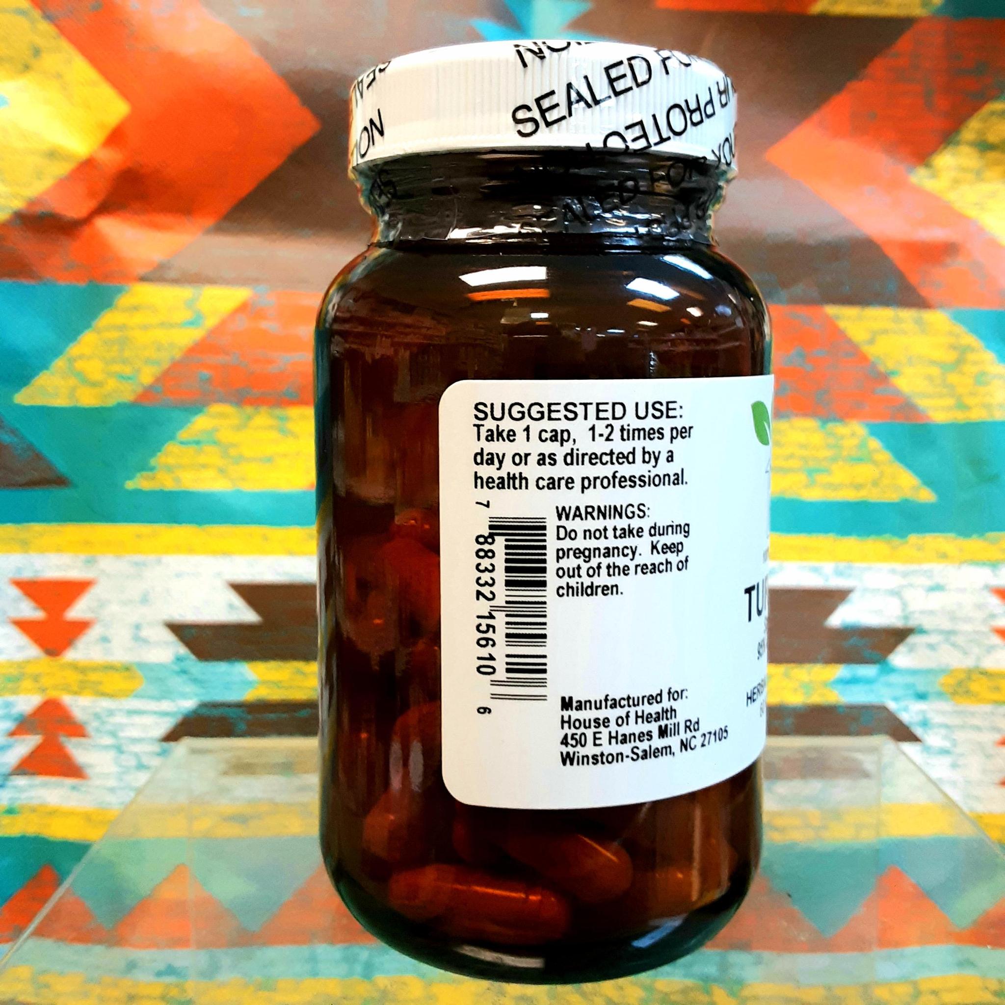 Turmeric Root capsules - Local House of Health