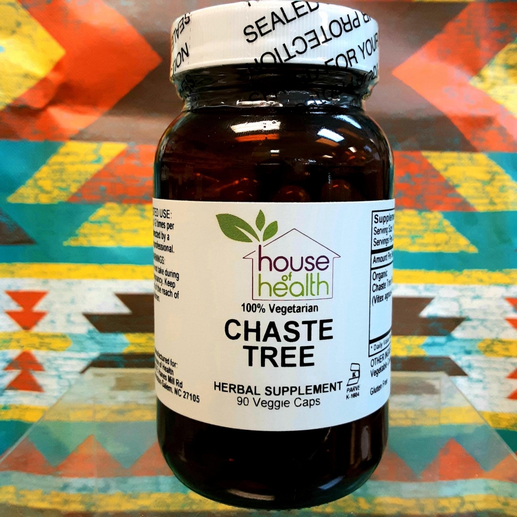 Chaste Tree Berry capsules, Organic - Local House of Health