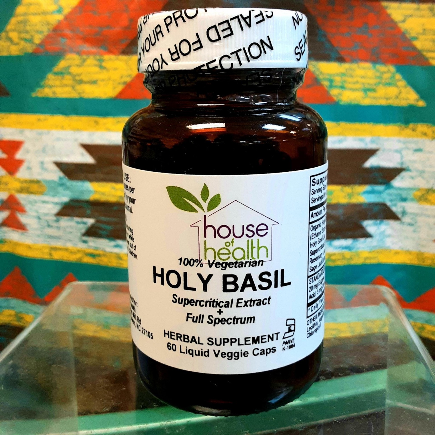 Holy Basil (Supercritical) Liquid Gels - Local House of Health
