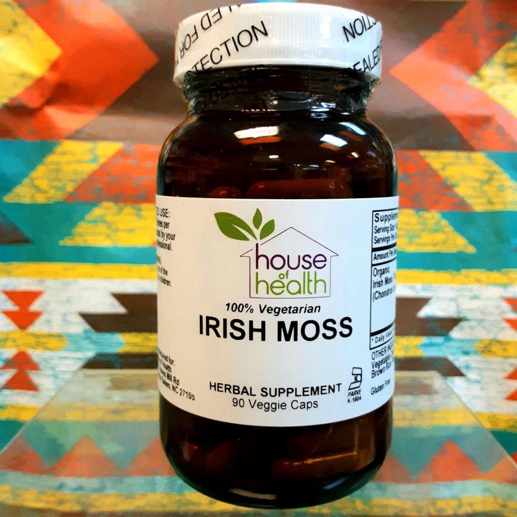 Irish Sea Moss Capsules, Organic - Local House of Health